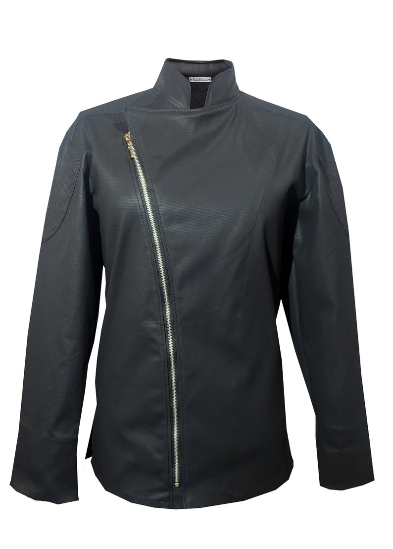 Custom Chef Jacket / Coat for Man and Woman, With Metal Zipper, Long ...