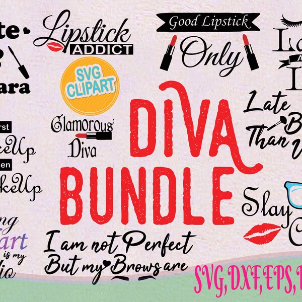 Diva Silhouette - Etsy