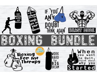 Boxing Bag Svg - Etsy