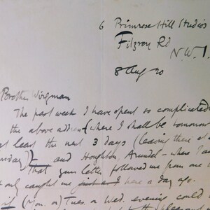 Famed British Illustrator ARTHUR RACKHAM, Autograph Letter Signed ...