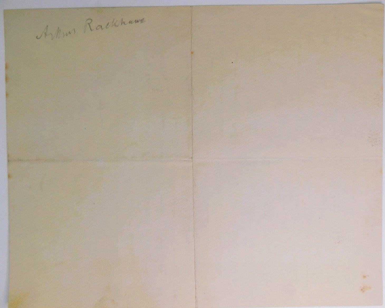 Famed British Illustrator ARTHUR RACKHAM, Autograph Letter Signed ...