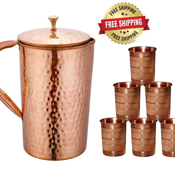 Copper Pitcher - Etsy