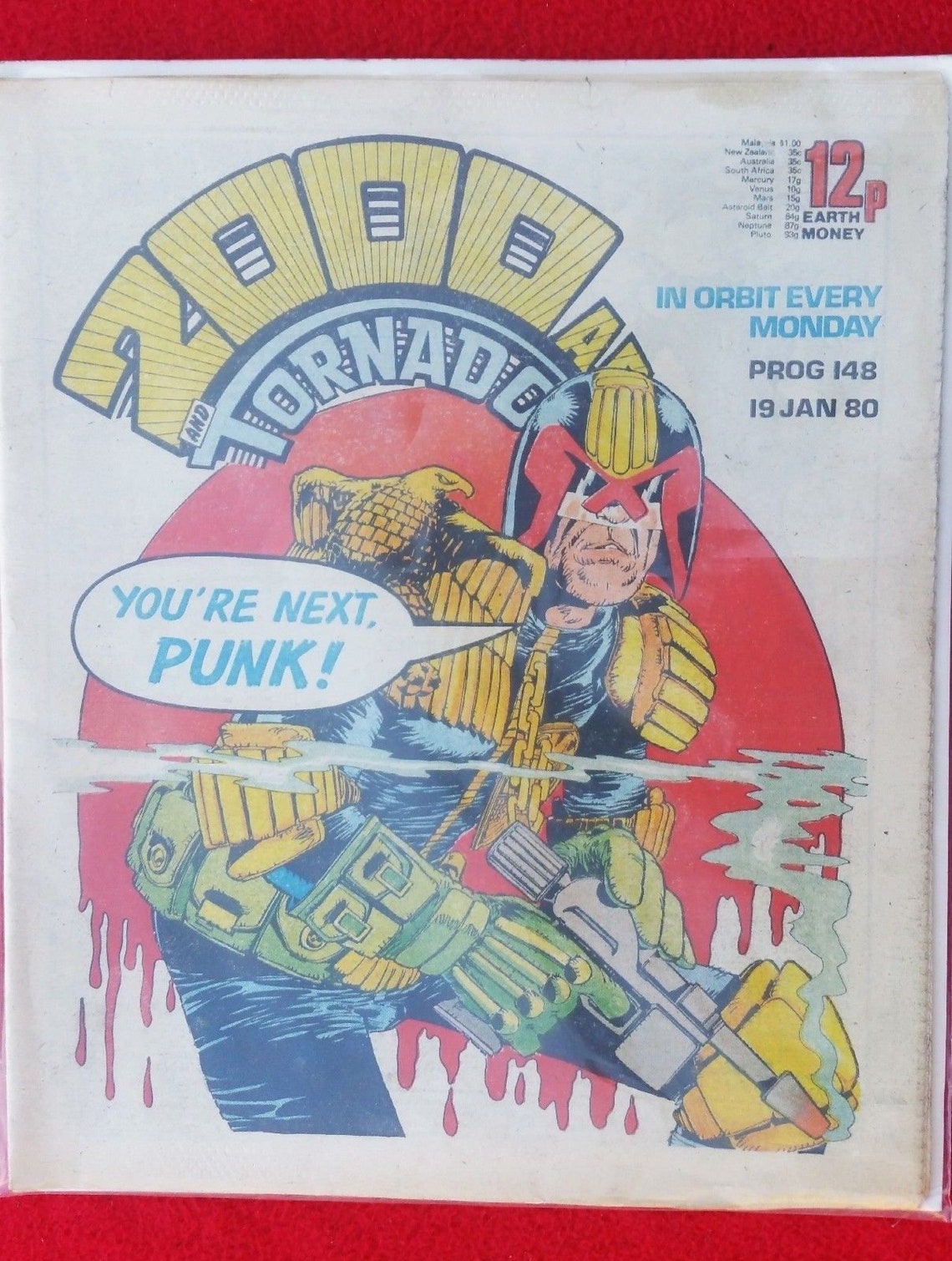 2000AD Comics and Progs 1st Appearances 1 100 2000AD Back - Etsy Canada