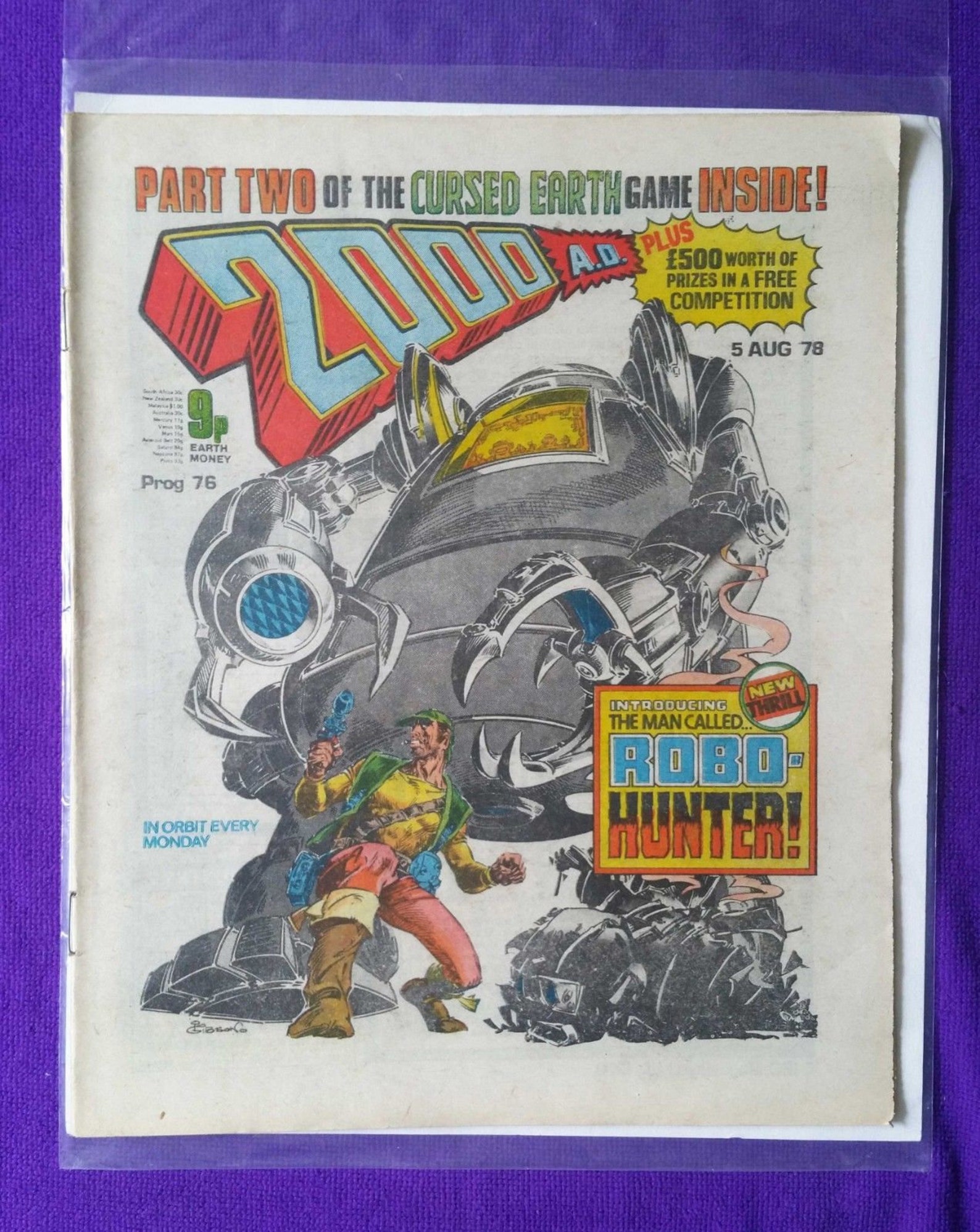 2000AD Comics and Progs 1st Appearances 1 100 2000AD Back Issues 2000AD ...