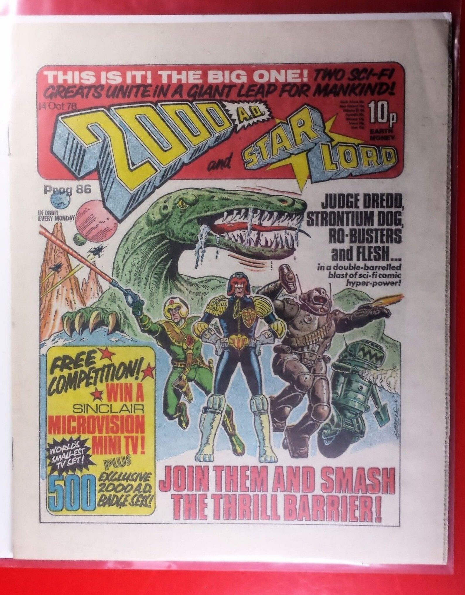 2000AD Comics and Progs 1st Appearances 1 100 2000AD Back Issues 2000AD ...