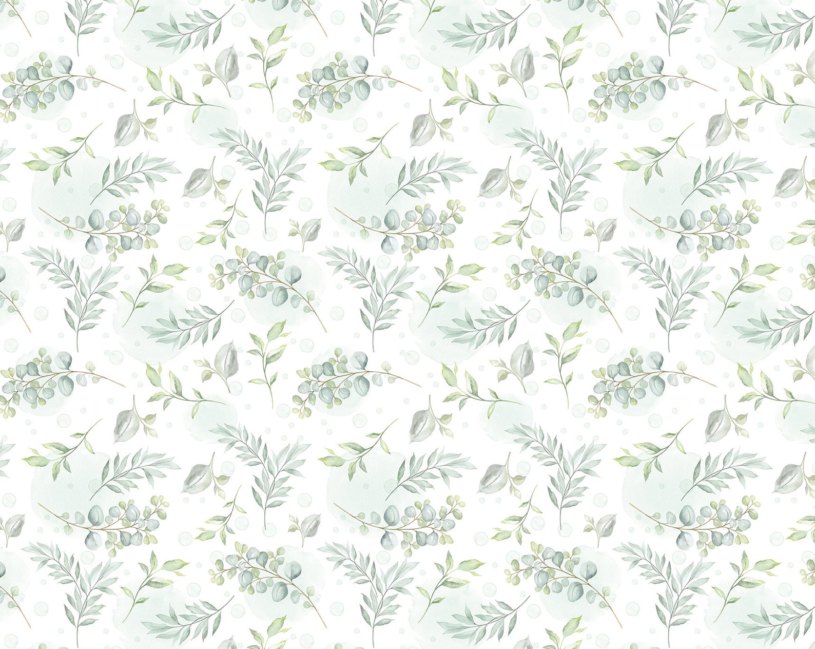 Watercolor Seamless Patterns. Baby Girls, Boys Digital Background ...