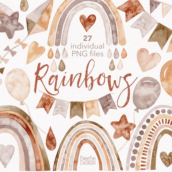 Modern Watercolor - Etsy