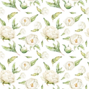 Watercolor Seamless Patterns. Baby Girls, Boys Digital Background ...