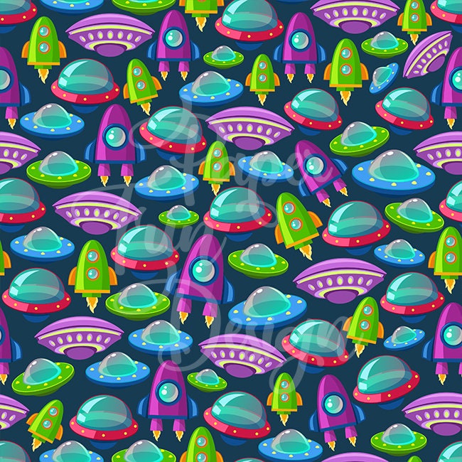 Outer Space Clipart Bundle Sale. Space Digital Paper, Seamless Pattern ...