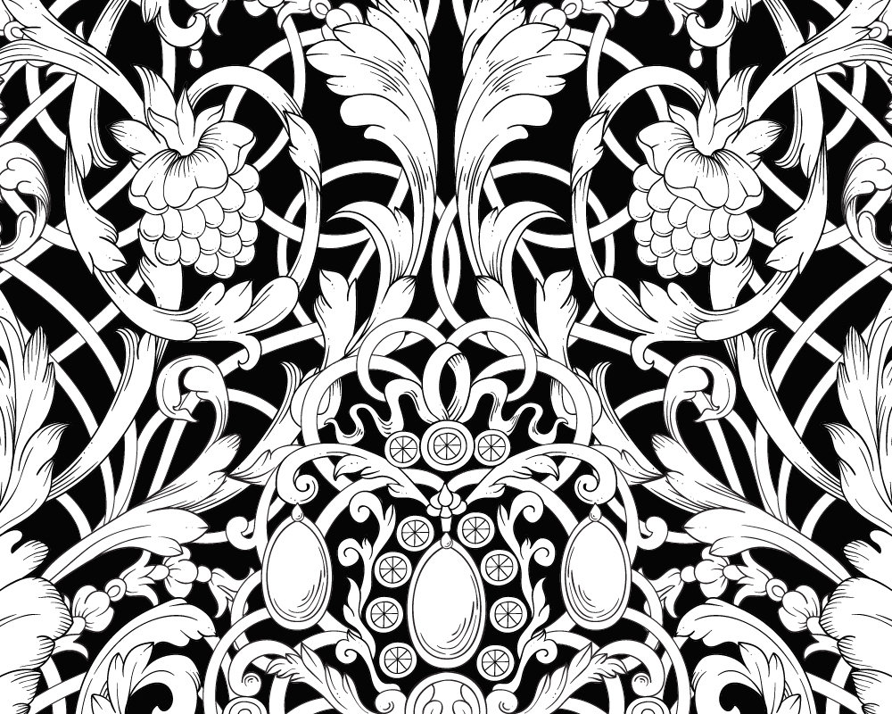 PDF JPEG Digital Adult Coloring Pages Printable Coloring - Etsy