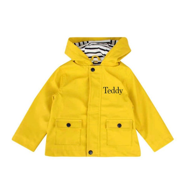 Hooded Rain Jacket - Etsy