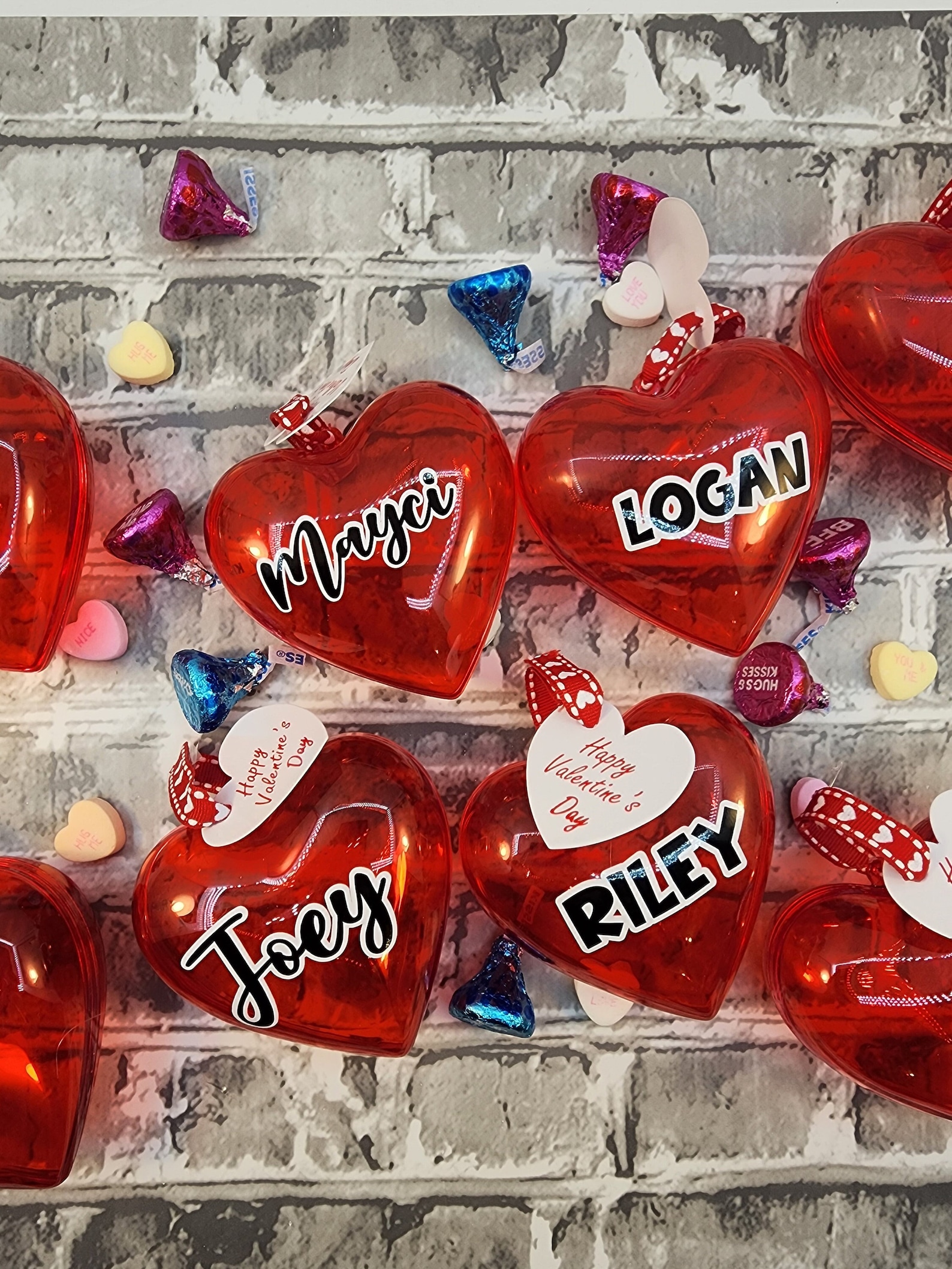 Fillable Heart Containers, Valentines Gift, Valentines Kids Gifts ...