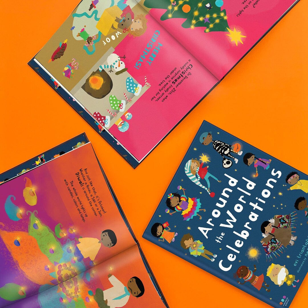 Around the World Celebrations: Children's Holiday Book - Etsy