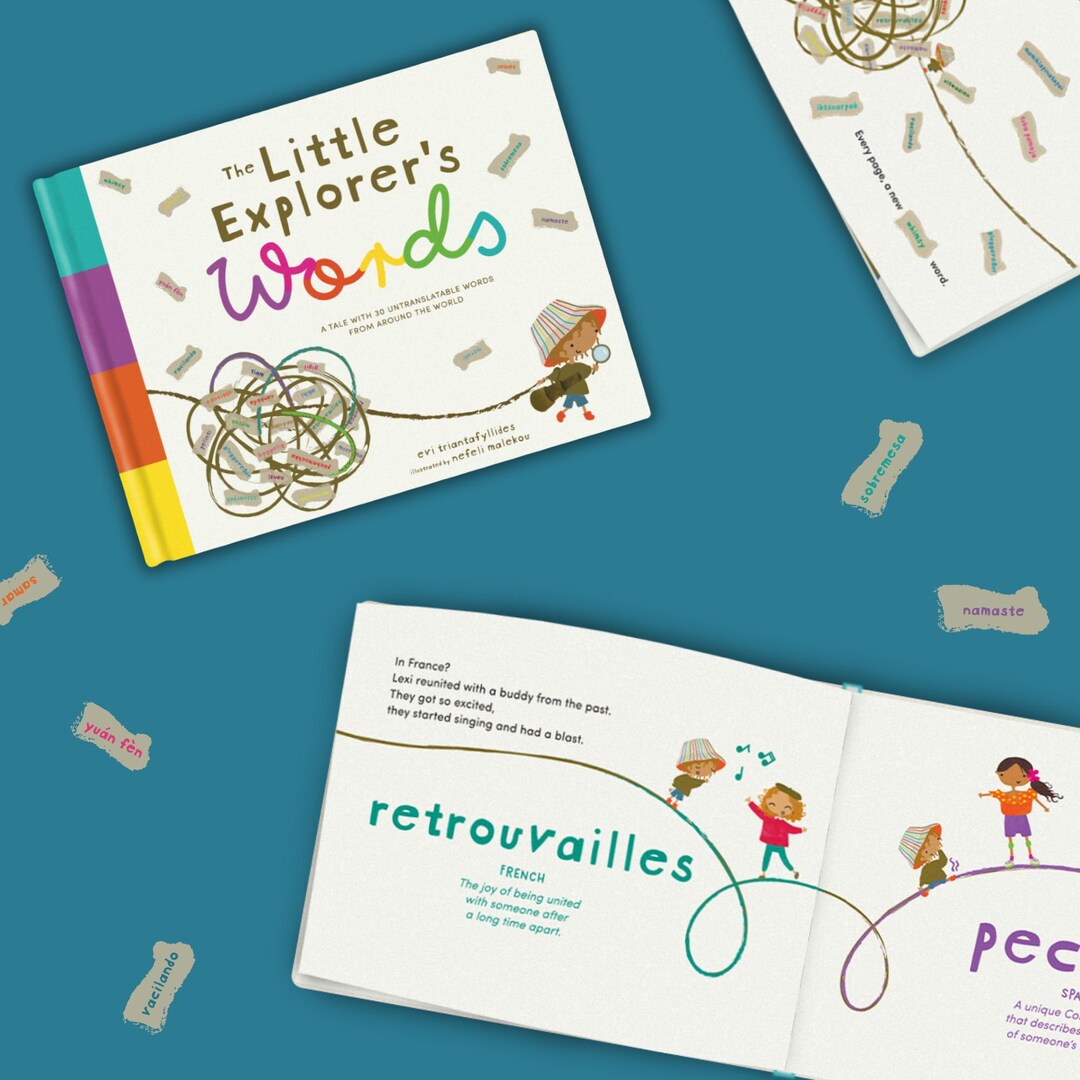 The Little Explorer's Words | Picture Book With 30 One-of-a-kind Words ...