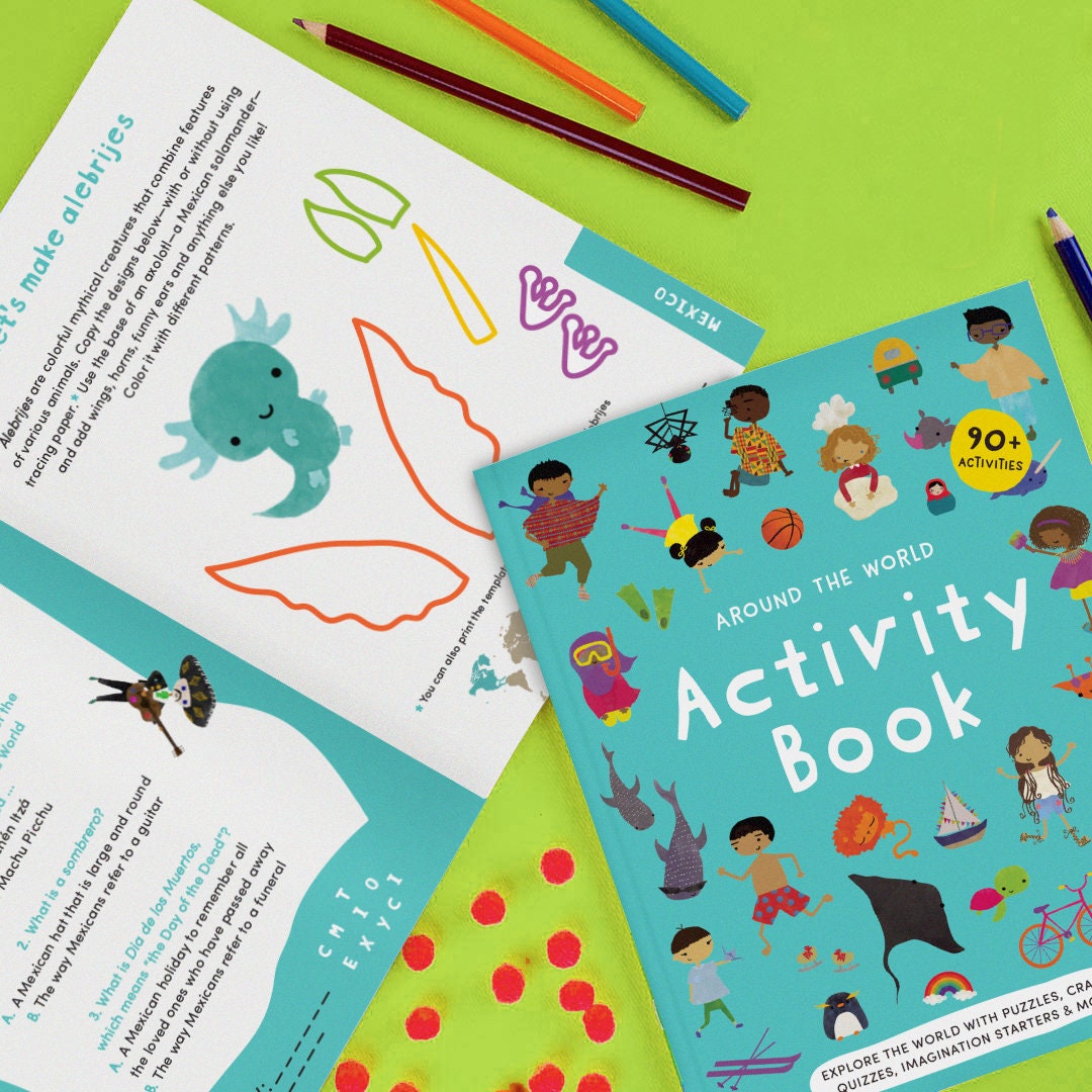 Around the World Activity Book | Creative Summer Activities for ...
