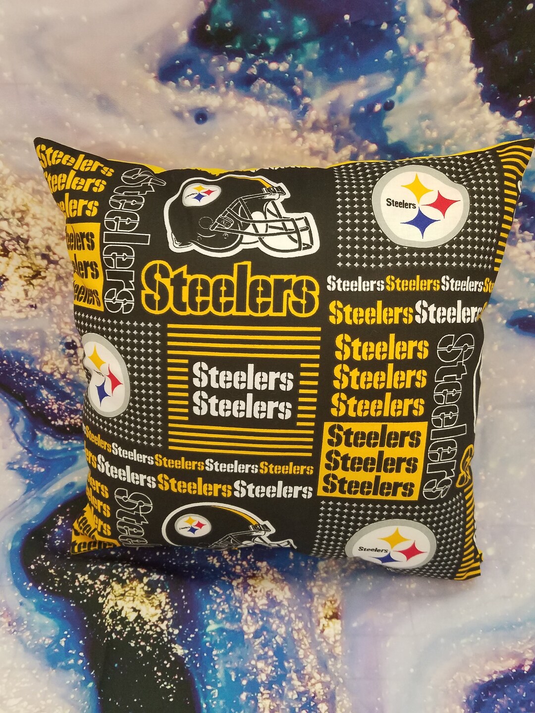 12" X 12" Sports Pillows, NFL Teams, Pittsburgh Steelers - Etsy