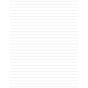 Lined Notes Template, Notes Page Printable, Note Taking, Notes Planner ...