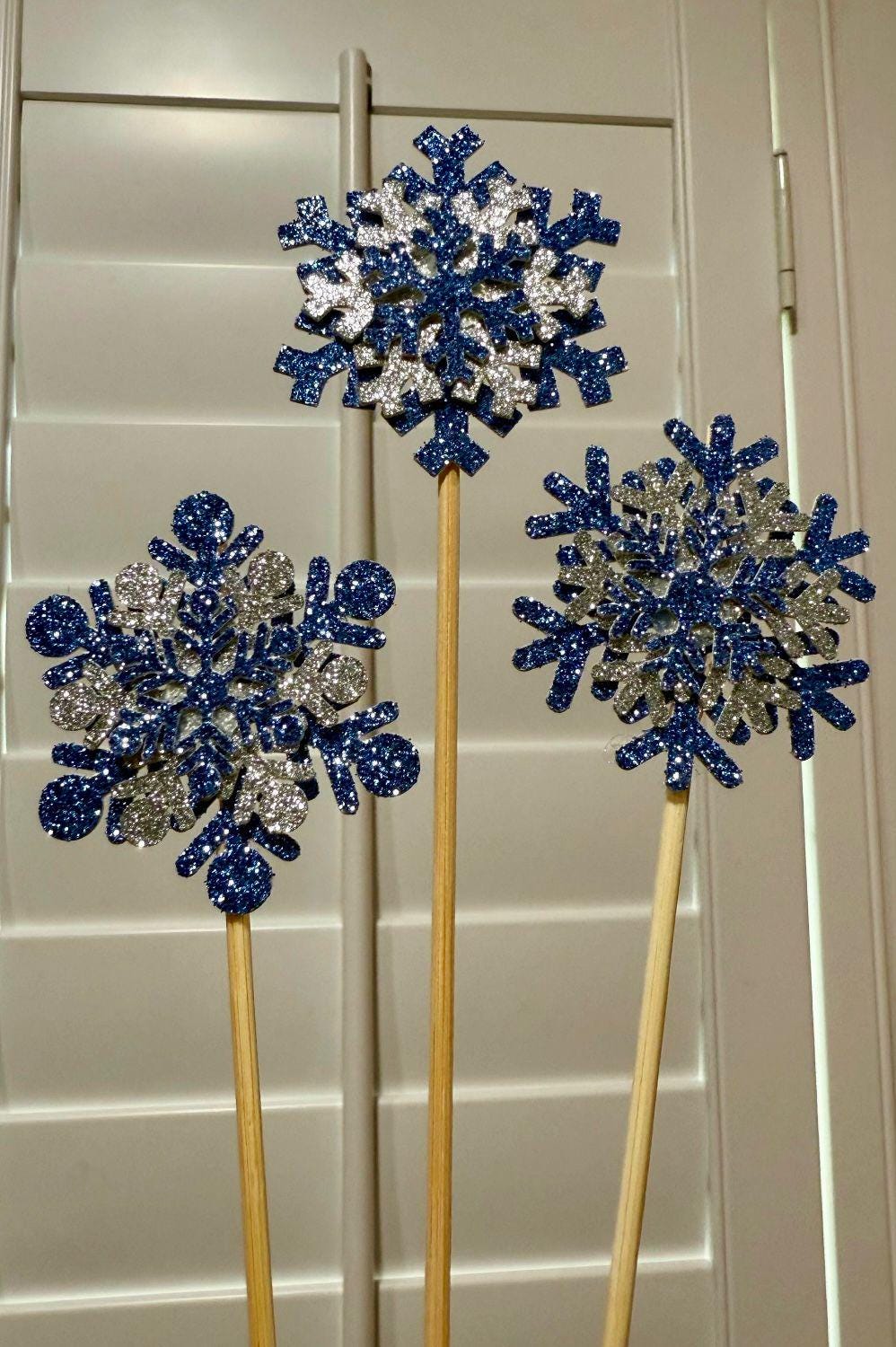 Snowflake Hanging Printable | DIY Winter Room Decor Craft | Party ...