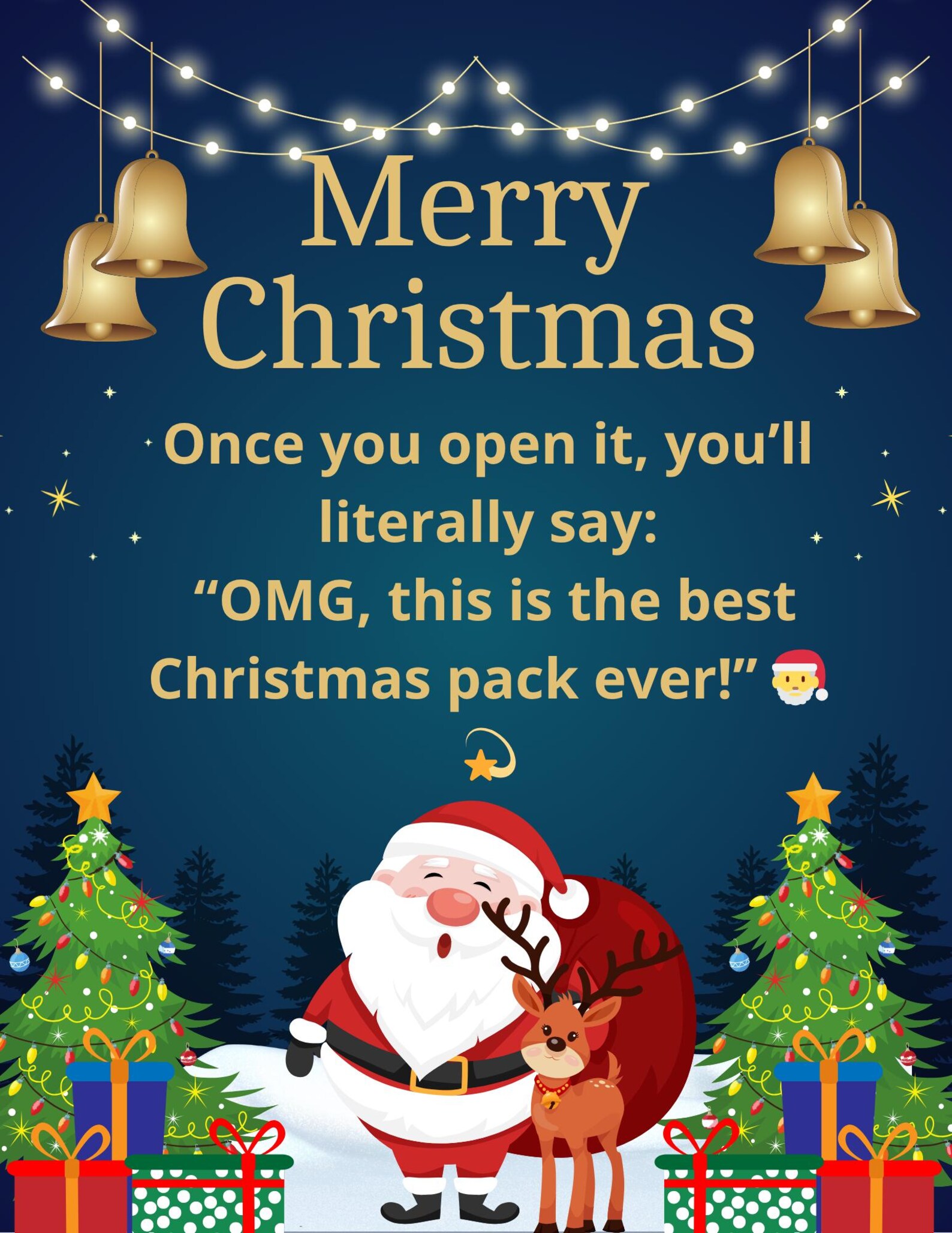 50 Editable Christmas & New Year Templates PDF | Letters to Santa, Gift ...