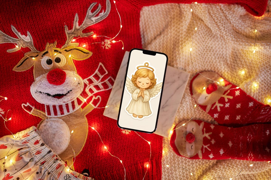Angel Template | Printable Christmas Angel, Laser Cut or DIY Banner ...