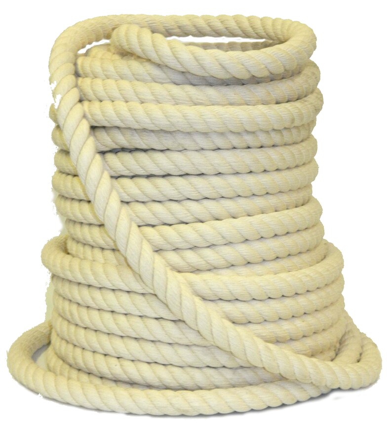 Cotton Rope 8 Mm/10 M Twisted Natural Rope for Crafts Macrame - Etsy