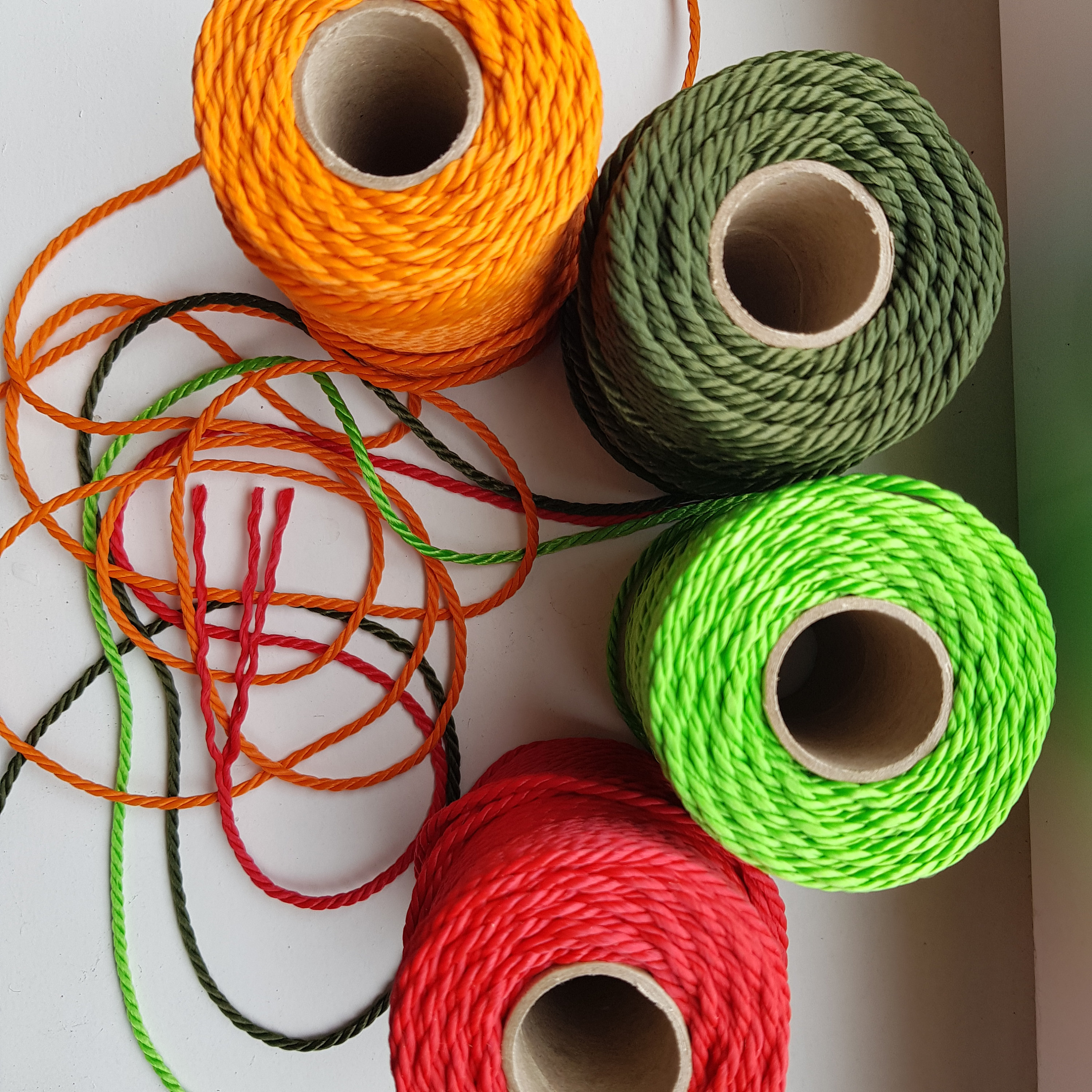 Cord Twisted 3 Mm/50 M PP Color Cord Tools for Crafts Macrame - Etsy