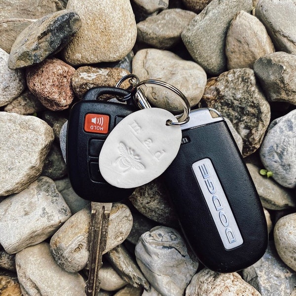 Ceramic Keychain - Etsy