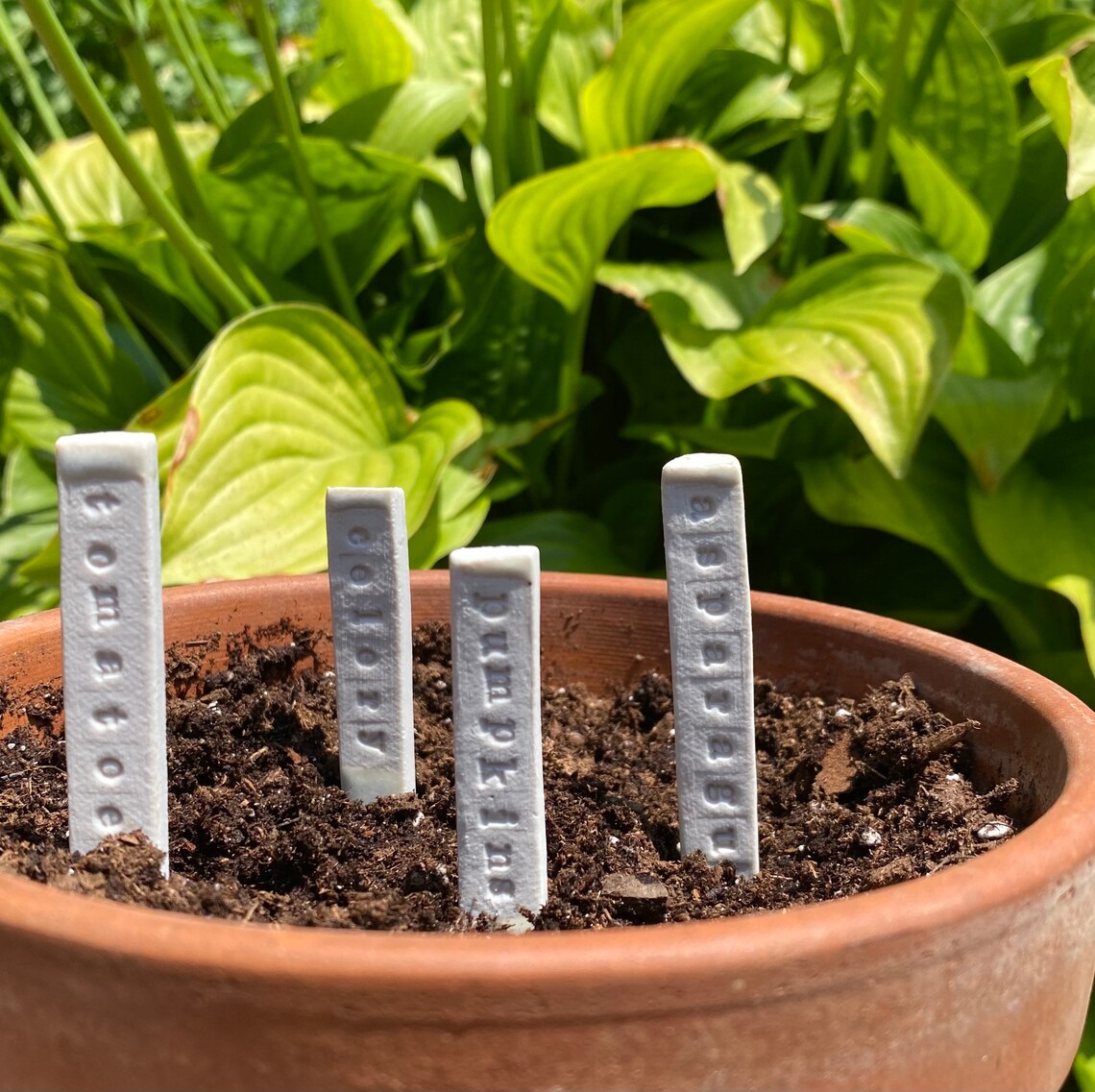 Ceramic Garden Markers - Etsy