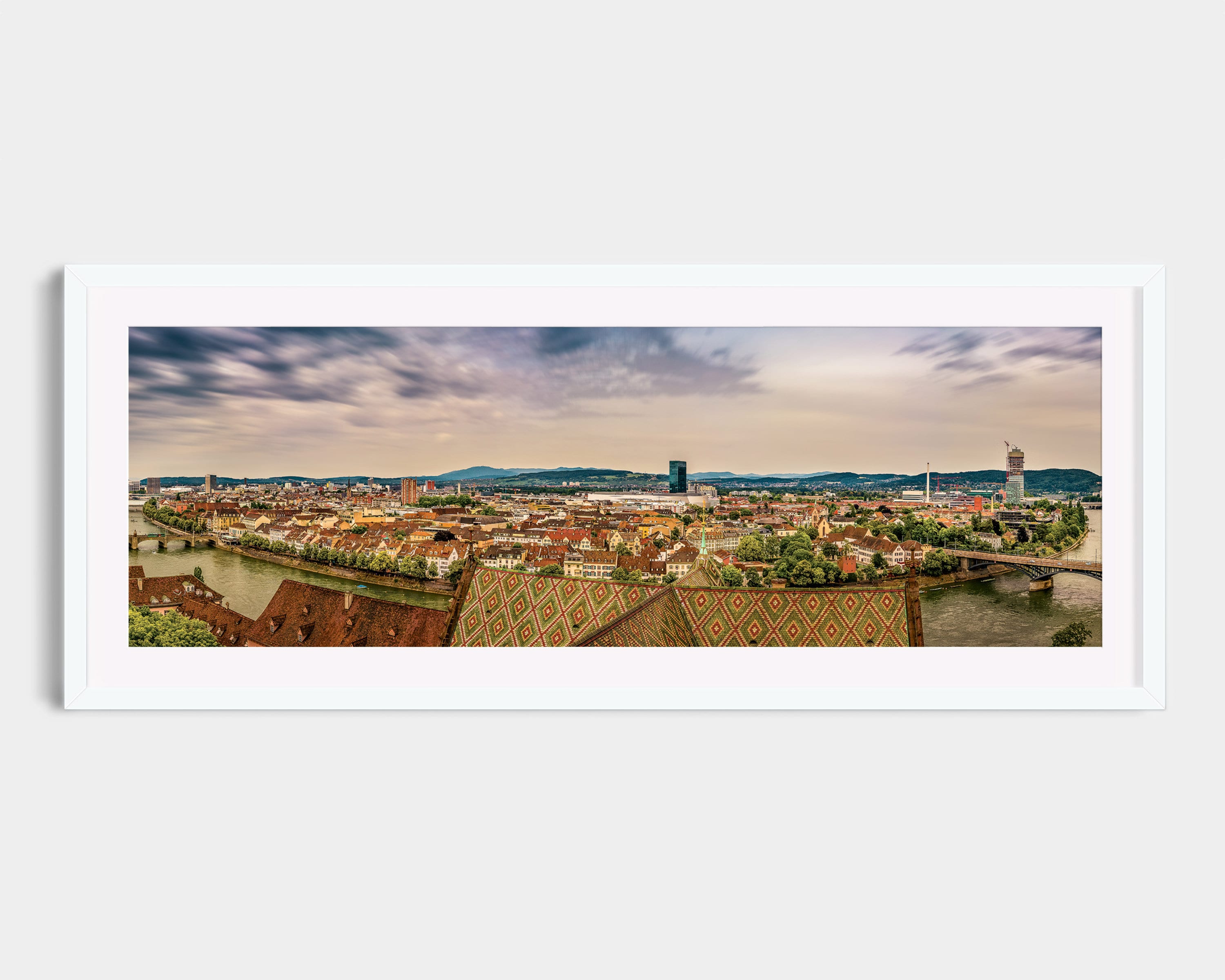 Basel From the Munster - Switzerland - Fine Art Panoramic Photo Print ...