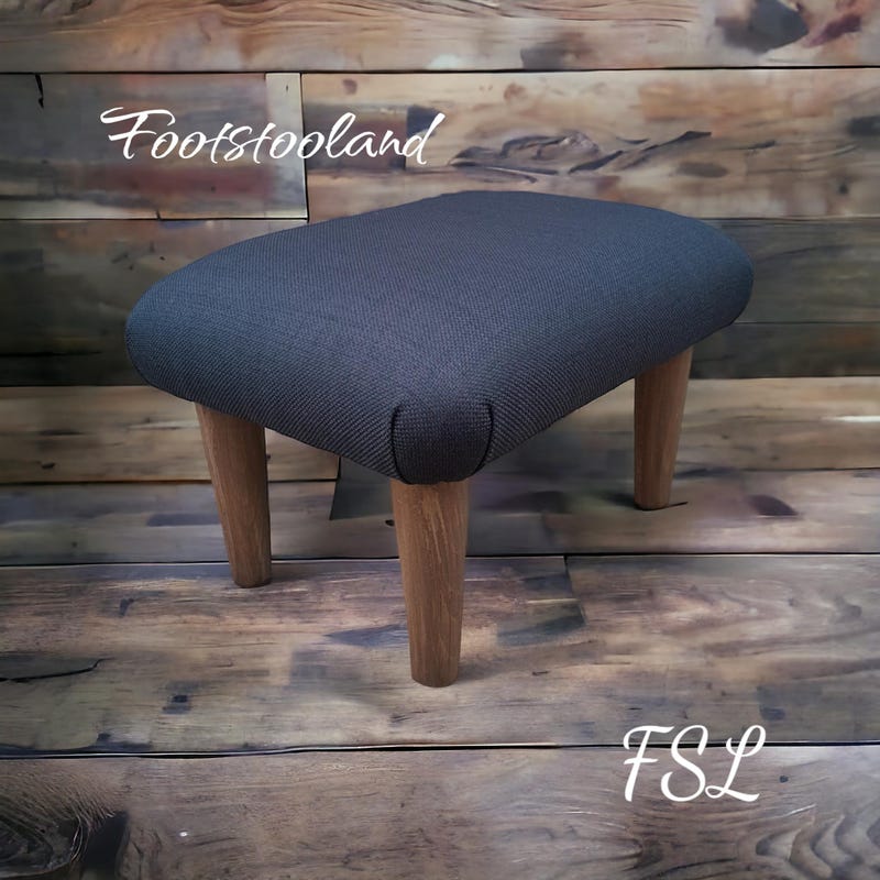 Cushioned Small Stool - Etsy UK