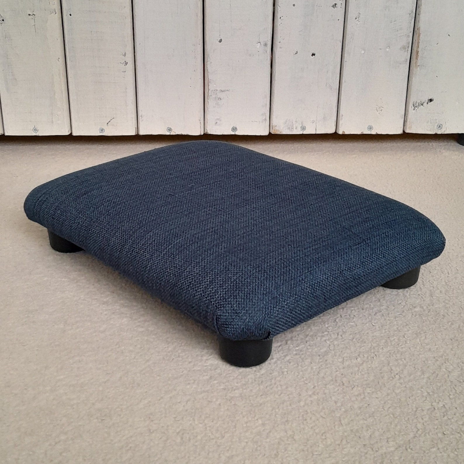 Handmade Low Footrest Stool: 7.5cm Firm Plain Under Desk Footstool ASAP ...