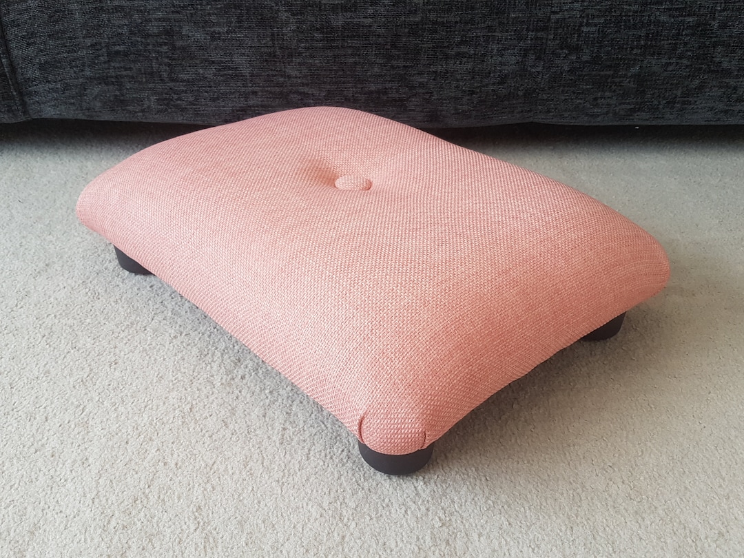 Under Desk Small Low Multicolor Footstool With Button / Home Office ...