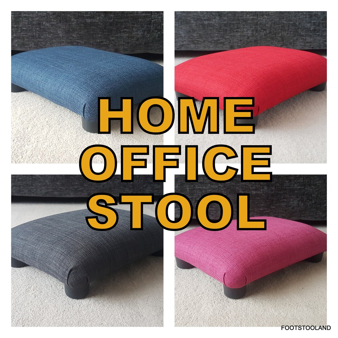 Under Desk Footstool PLAIN Low 10 Cm 4" Stool With Plastic Feet ...