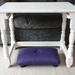 Office Ottoman Footstol 10 Cm 4" Little Foot Stool With Plastic Feet ...