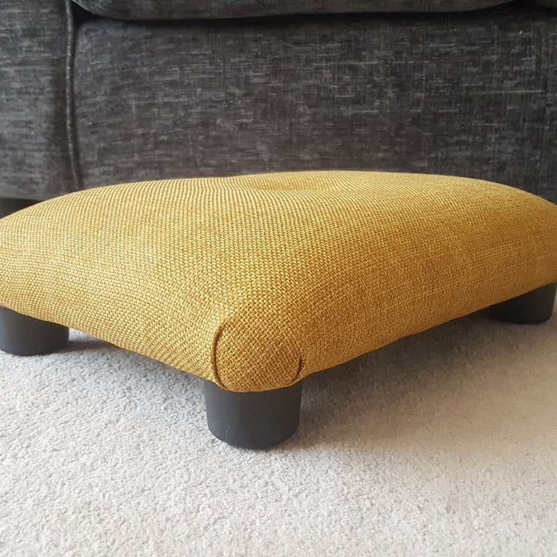 Small Low Round Pouf - Etsy UK