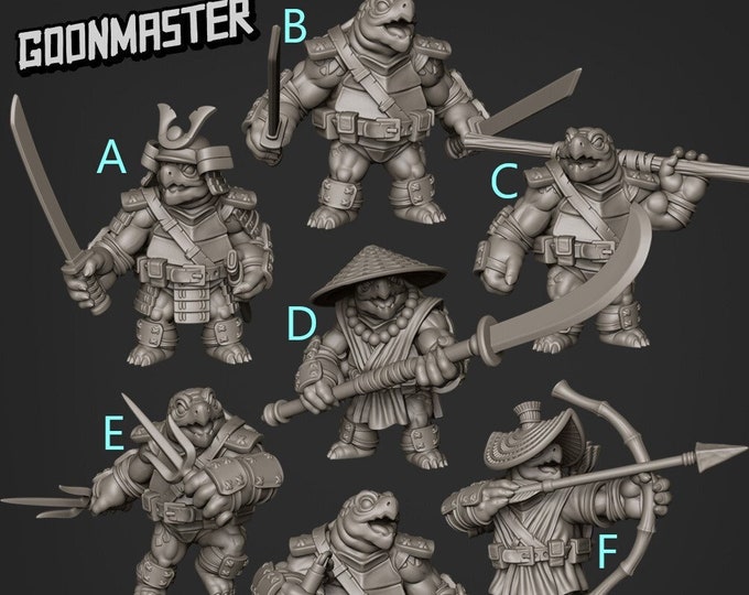 Ninja Tortle Fighter Turtles, DM Multi Pack/singles Pt.1 goon Master ...