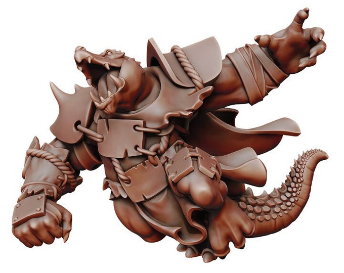 Swolbold, Swole Kobold, Kobold Boss, Captain, Fighter, Lizardfolk ...