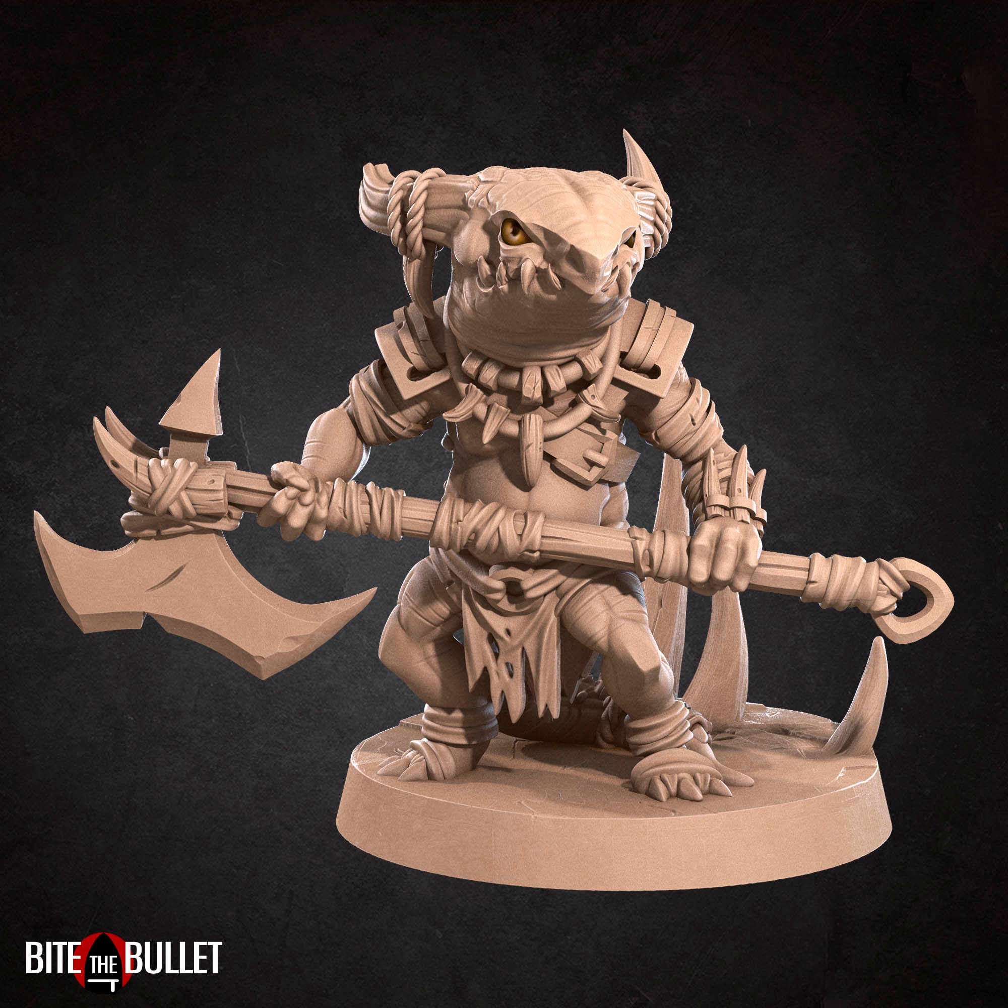 Kobold Fighter Barbarian Warrior Ranger bite the Bullet - Etsy