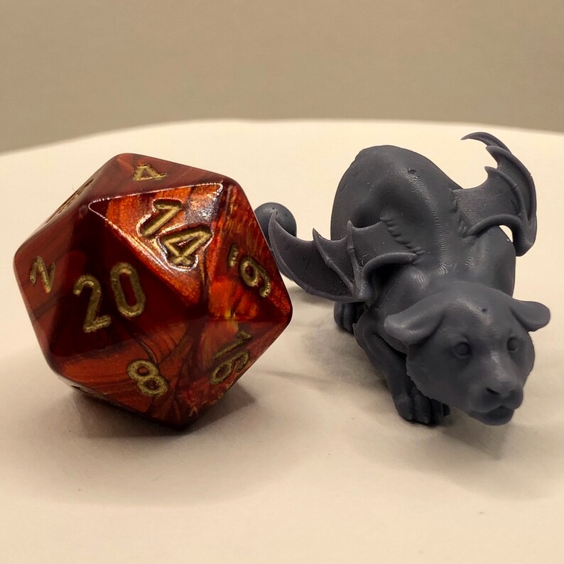 Baby Manticore Chibi Style Hybrid Monstrosity Chimera Sphinx - Etsy