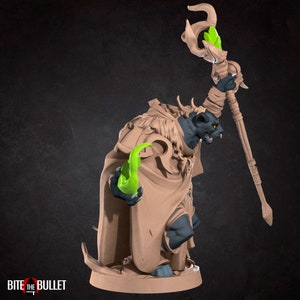 Tabaxi Warlock, Catfolk Necromancer Wizard bite the Bullet tabletop RPG ...