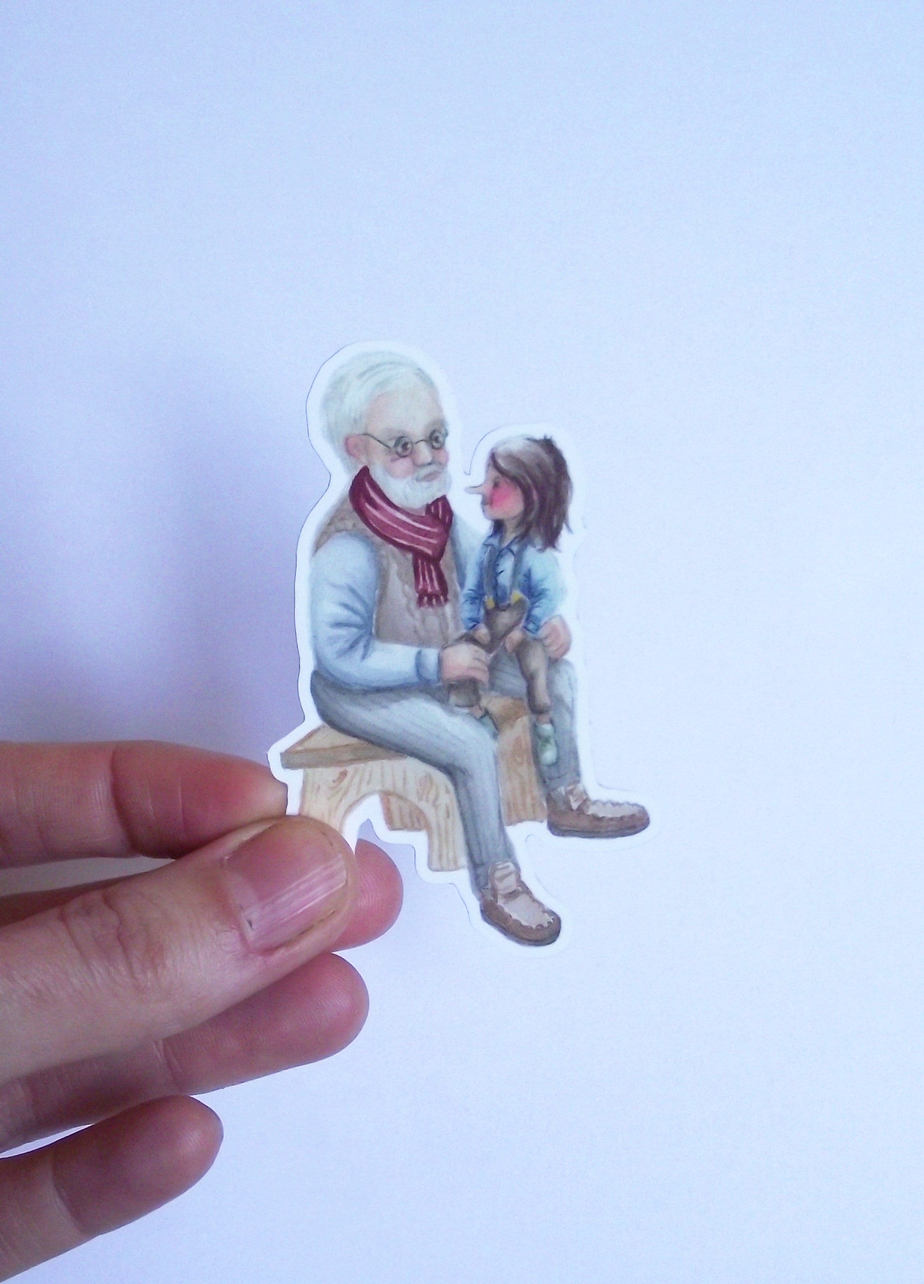 Pinocchio Sticker Set - Etsy