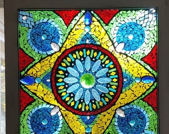 Mosaic mandala | Etsy