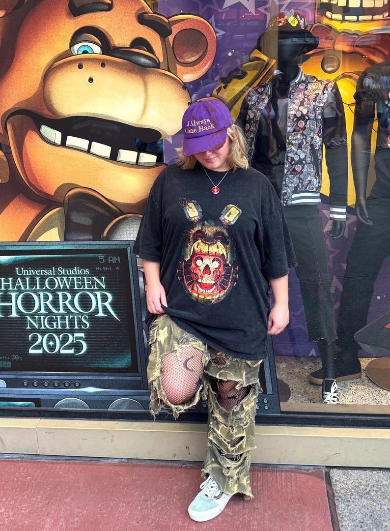 FNAF Springtrap "connection Terminated" Double Sided T-shirt - William ...