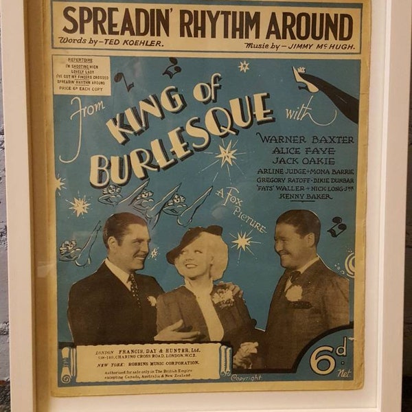 Burlesque Poster - Etsy UK