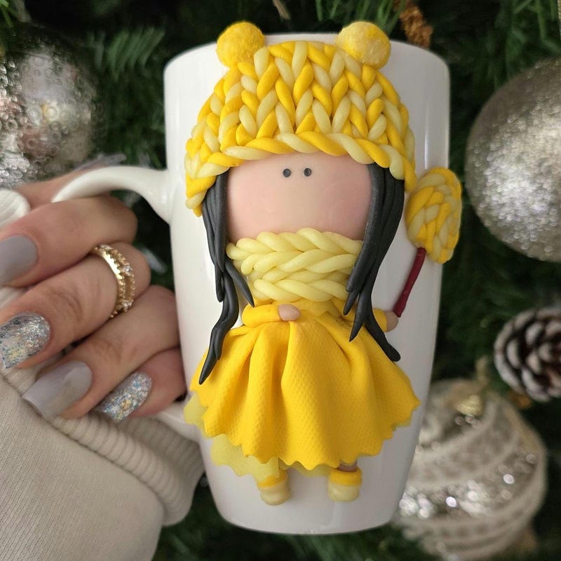 Polymer Clay Doll - Etsy