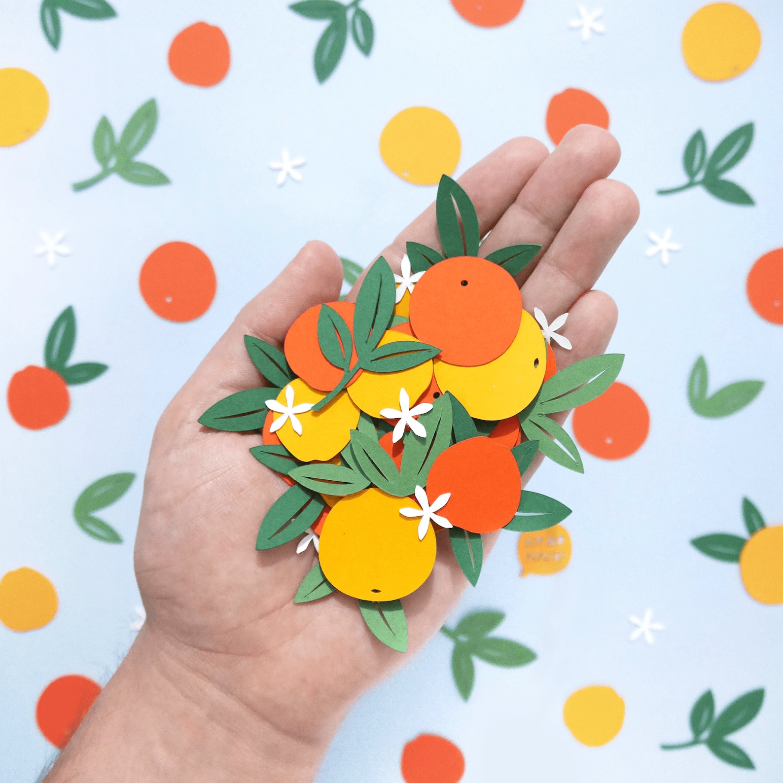 Orange Confetti Little Cutie First Birthday, Clementine Party Decor ...