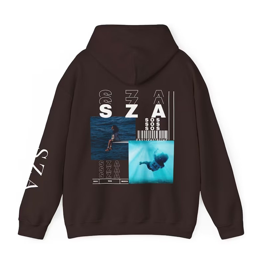 SZA Sos Album Hoodie Concert Merch Sza Album Cover Sza Fan - Etsy