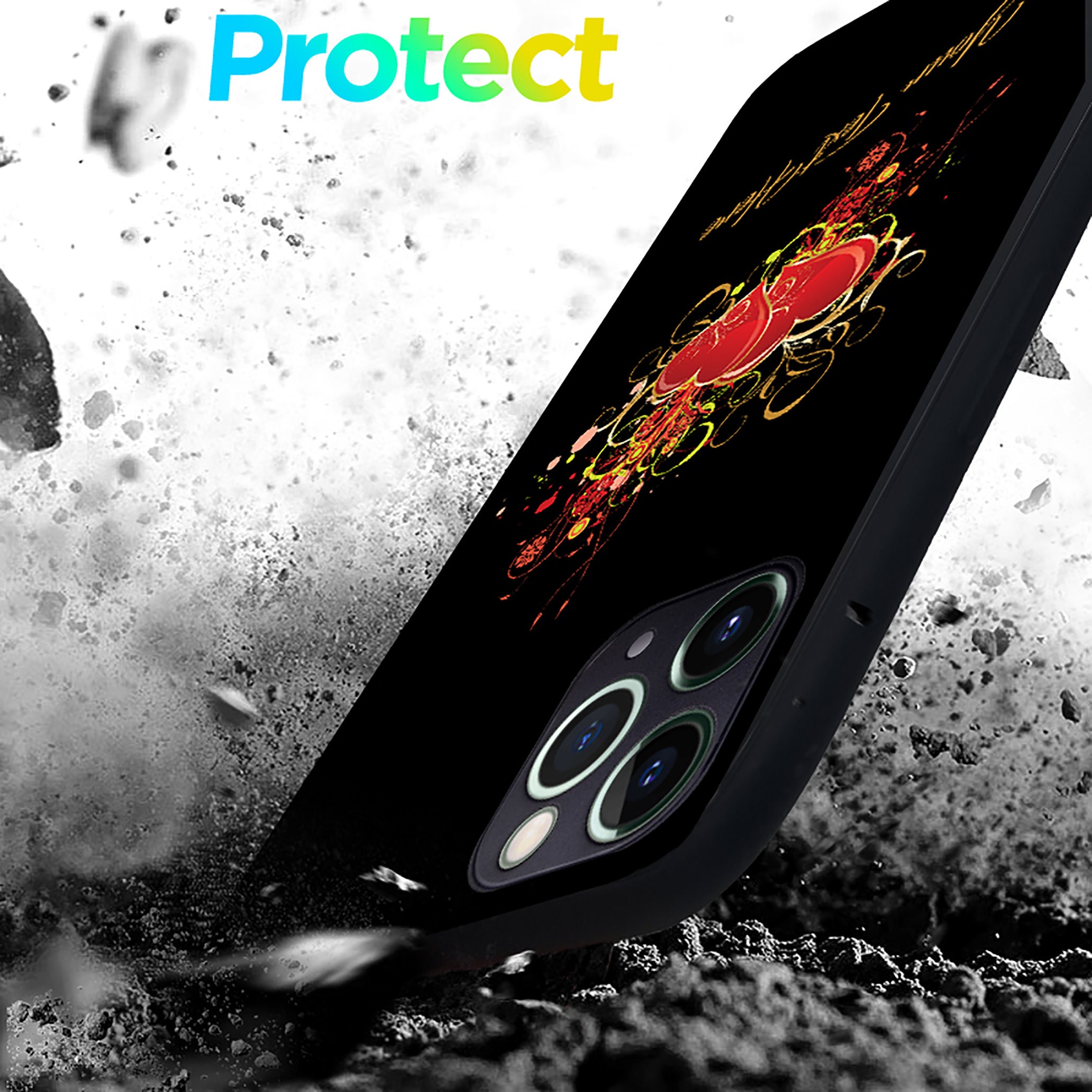 Personalised Glow in the Dark Phone Case-custom Phone Case iPhone X 11 12 13 14 Samsung S8 S9 ...