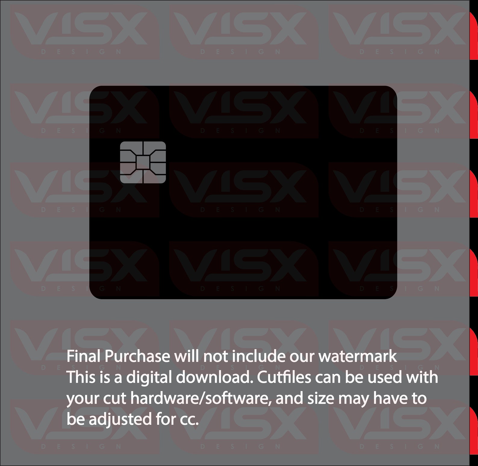 Empty Credit Card Template Svg Debit Card Svg Credit Card - Etsy