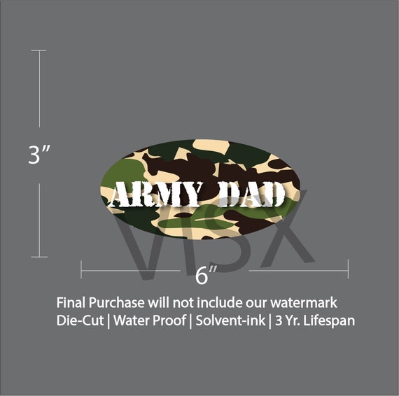 American Vet Dad Bumper Sticker Interior or Exterior JDM Prank - Etsy